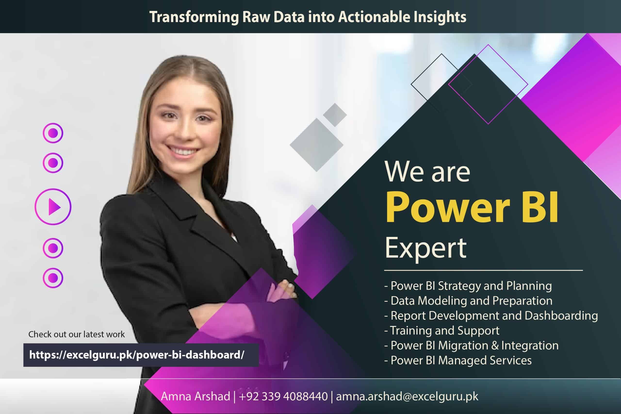 Power BI for Financial Analysis and Forecasting + AI